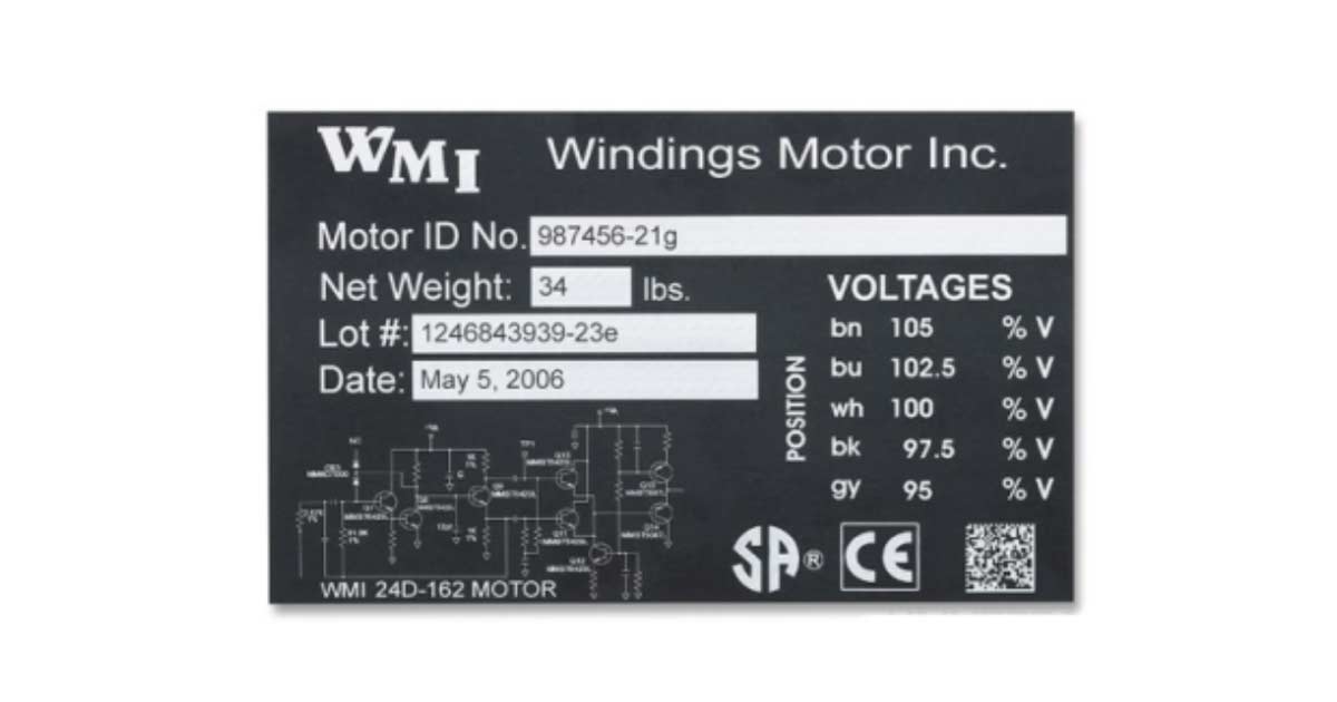 Nameplates, Panels & ID Tags - EPJ Laser