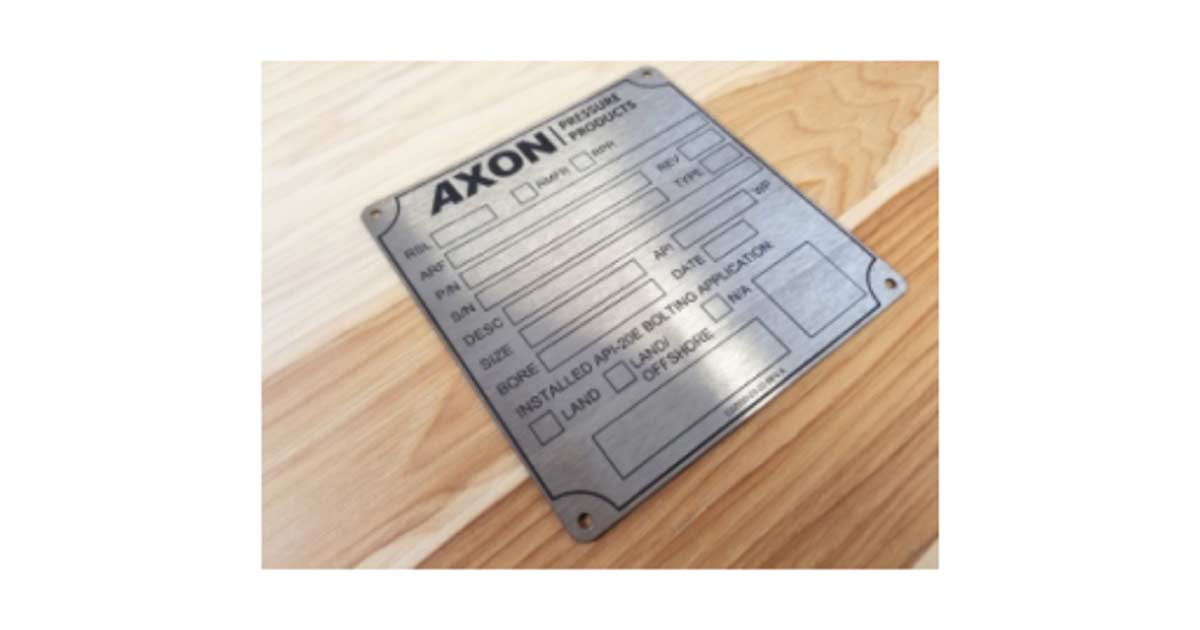 Nameplates, Panels & ID Tags - EPJ Laser